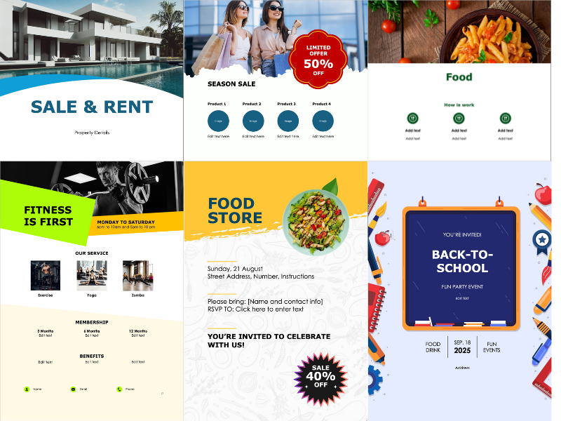 Free Flyer Templates - GetFreeTemplates.co