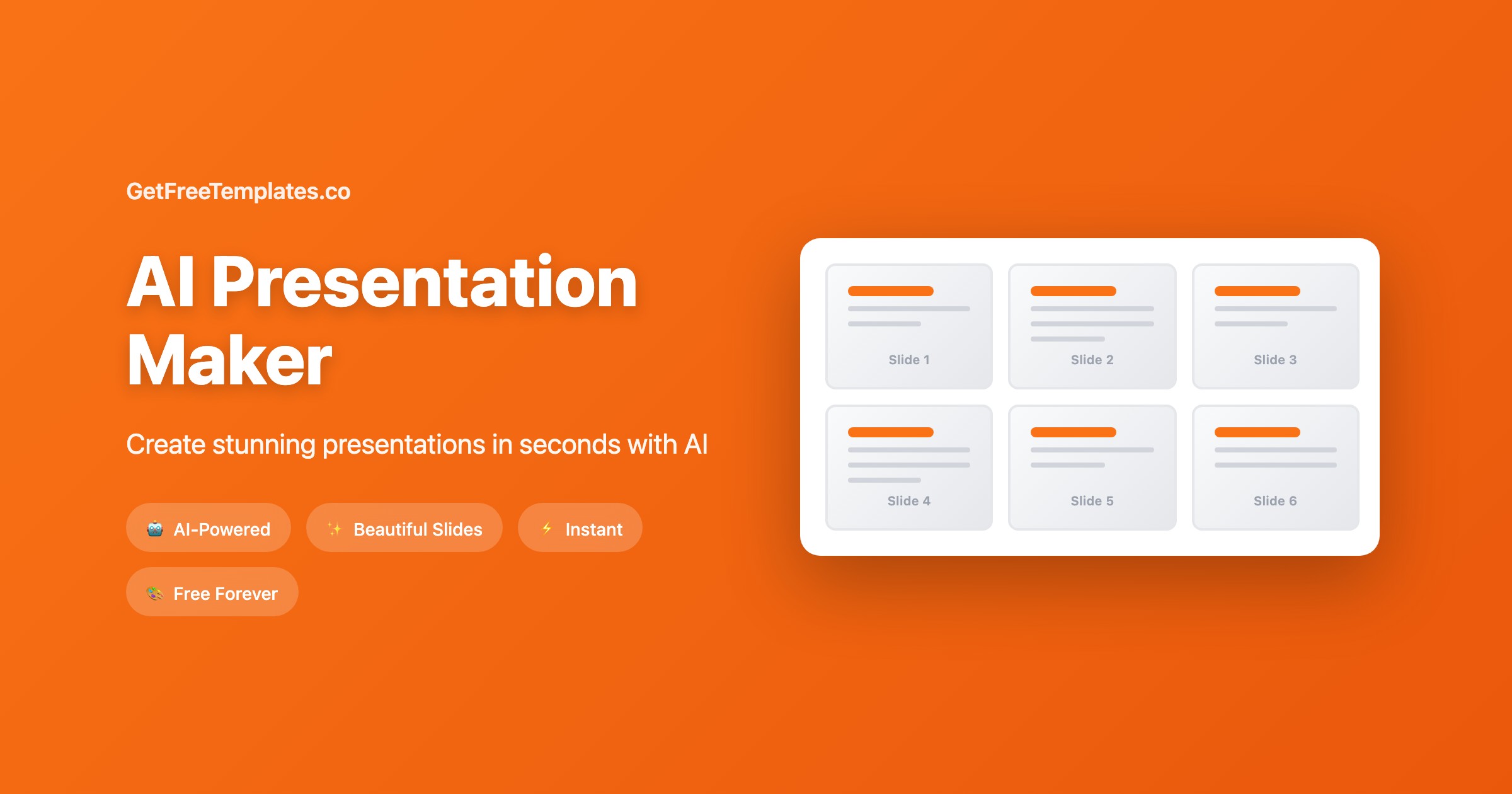 AI Presentation Maker - Create Professional Presentations with AI ...